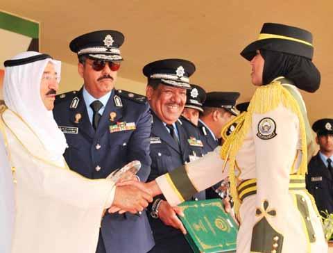 Zaytoun-Q8: Kuwaiti women enter the police force for the second year in ...