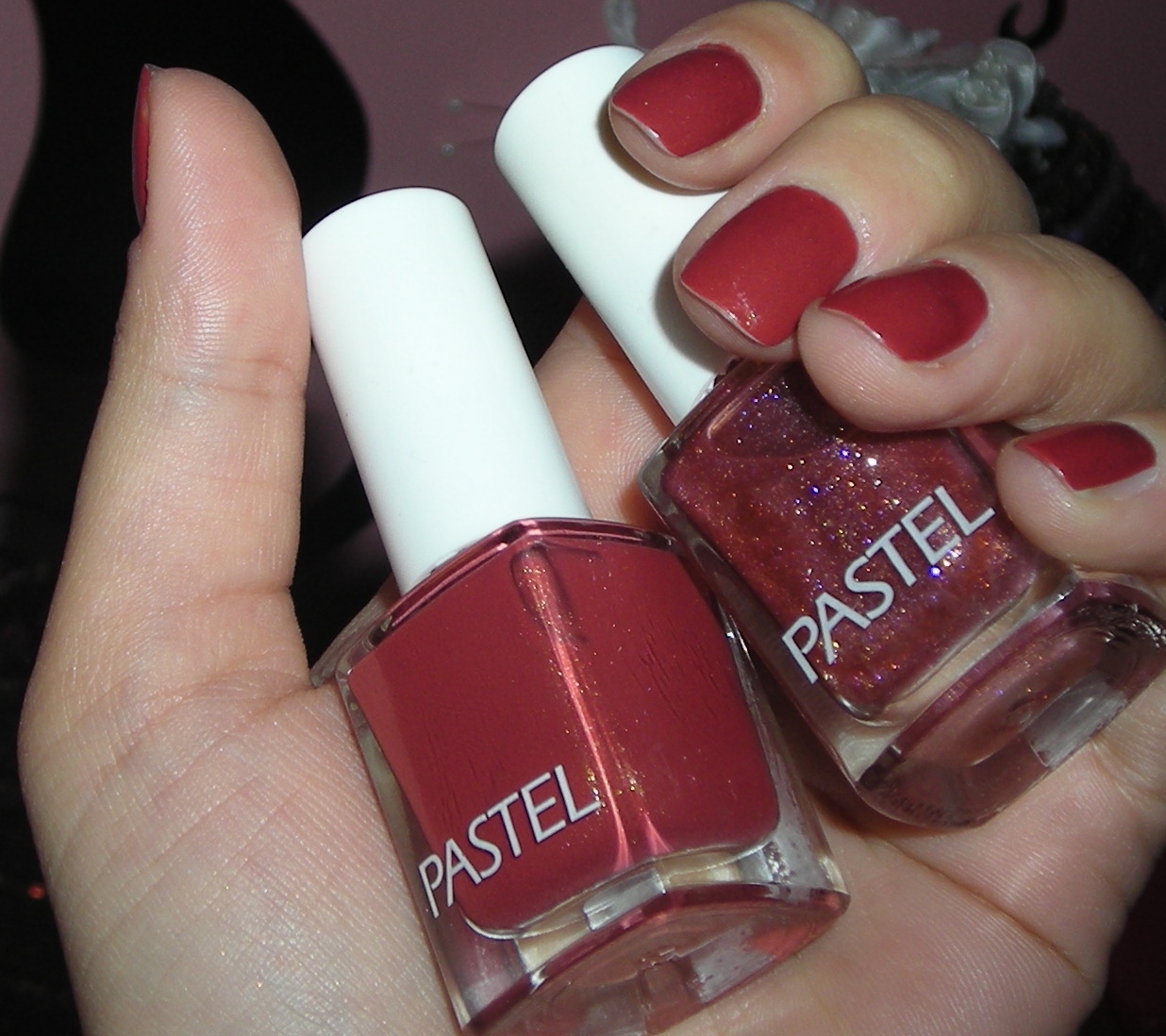 MUGHETTO: PASTEL #36 VE #66 OJE SWATCHLARI