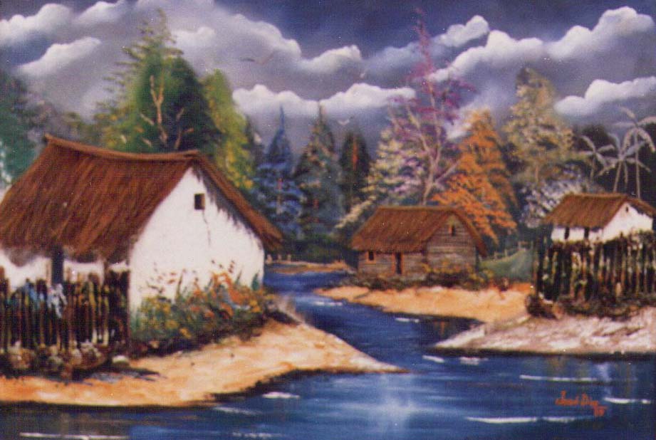 Pinturas Maestro Jose Díaz: Ranchos
