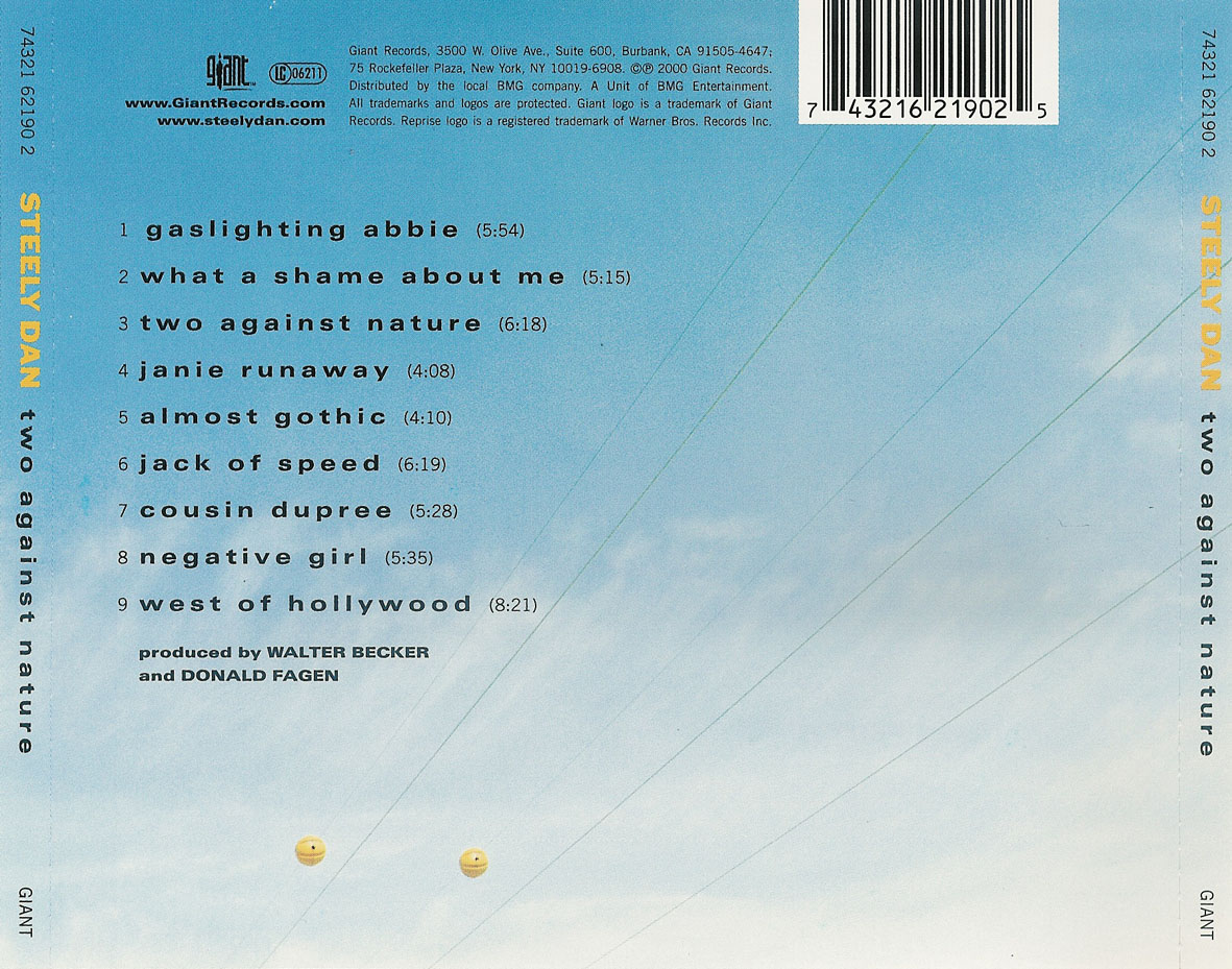 Musicotherapia: Steely Dan - Two Against Nature (2000)