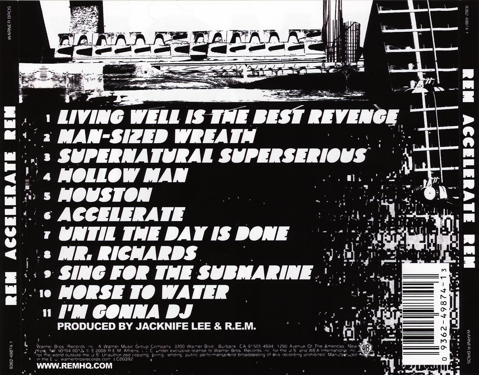 Musicotherapia: R.E.M. - Accelerate (2008)