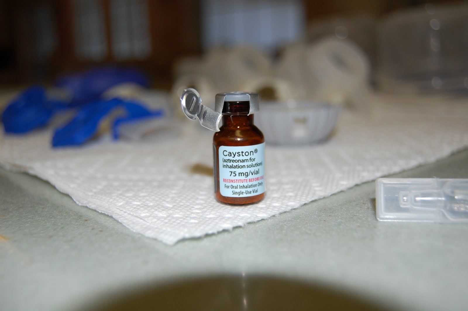 Every Life has a Story to Tell: Cayston: Complete picture walk-through