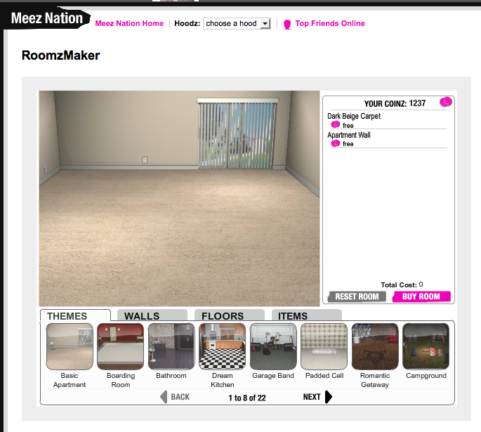 Social Media 3o: MEEZ - Chat Room