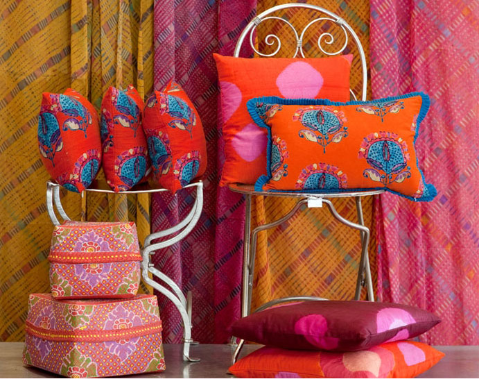 SeekingDecor: Trend: Traditional Ethnic Prints With A Twist - Tulu Textiles