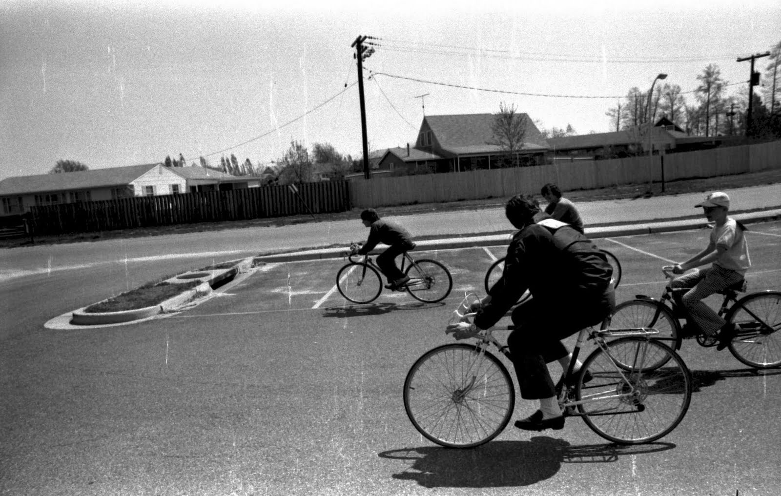 Bowie Living: Bike Rally, April, 1973