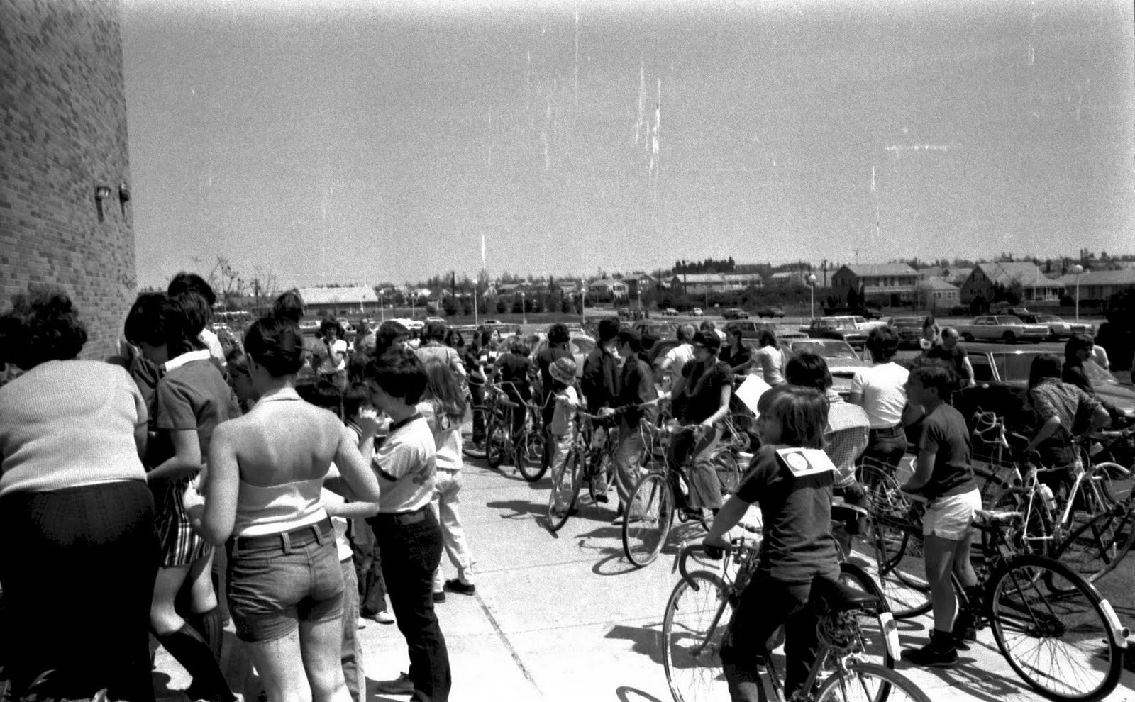 Bowie Living: Bike Rally, April, 1973