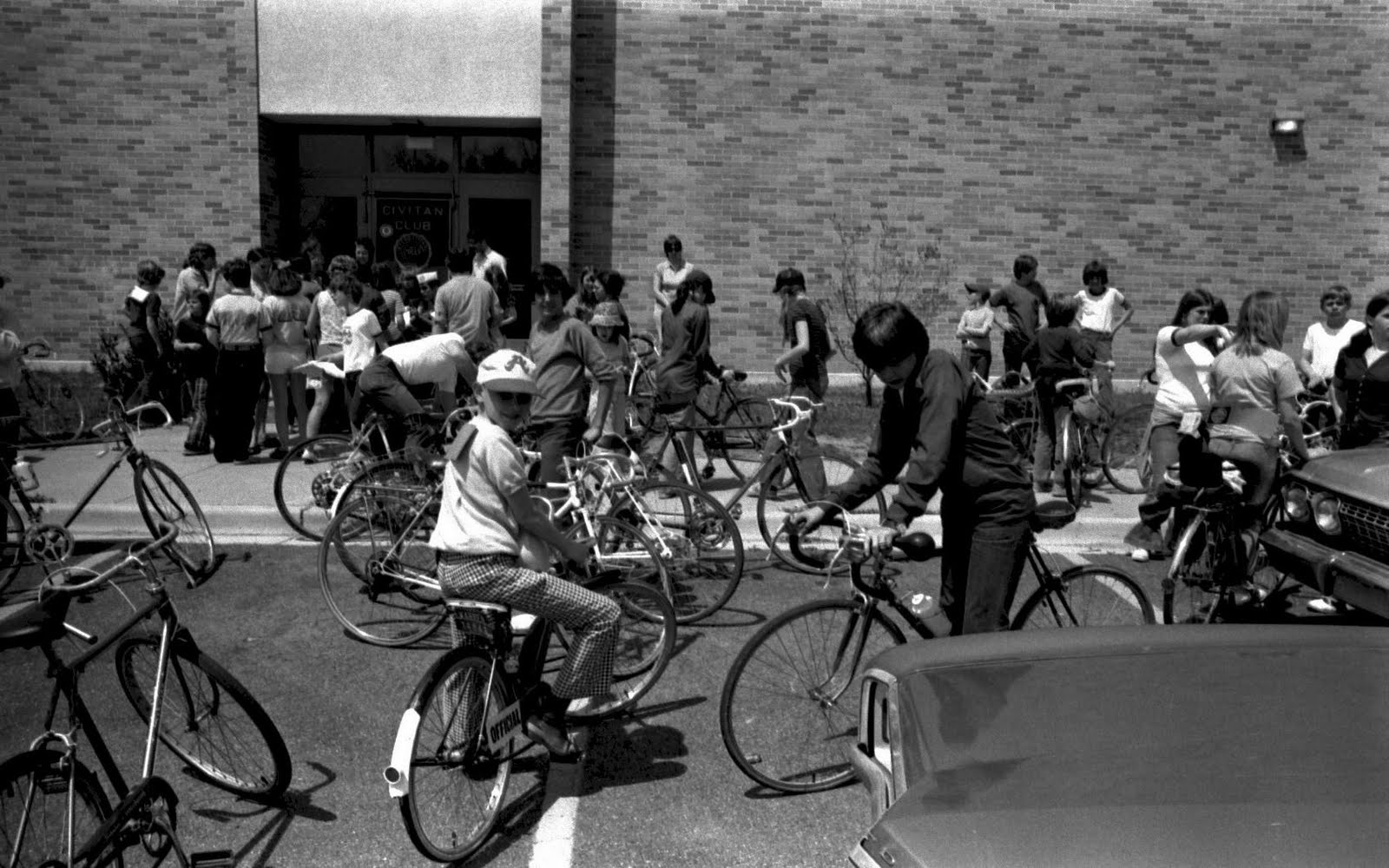 Bowie Living: Bike Rally, April, 1973