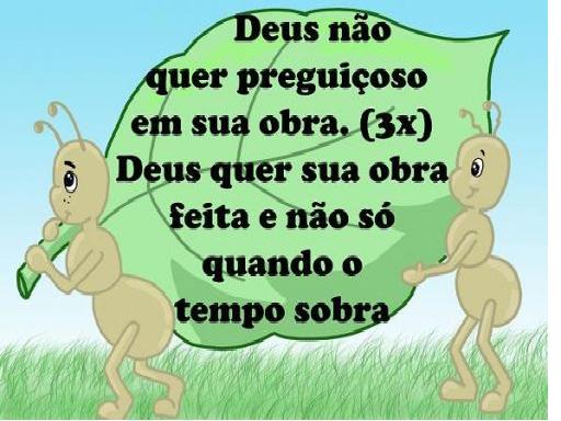 Adalia Helena: A FORMIGUINHA CORTA FOLHA E CARREGA: Musica infantil