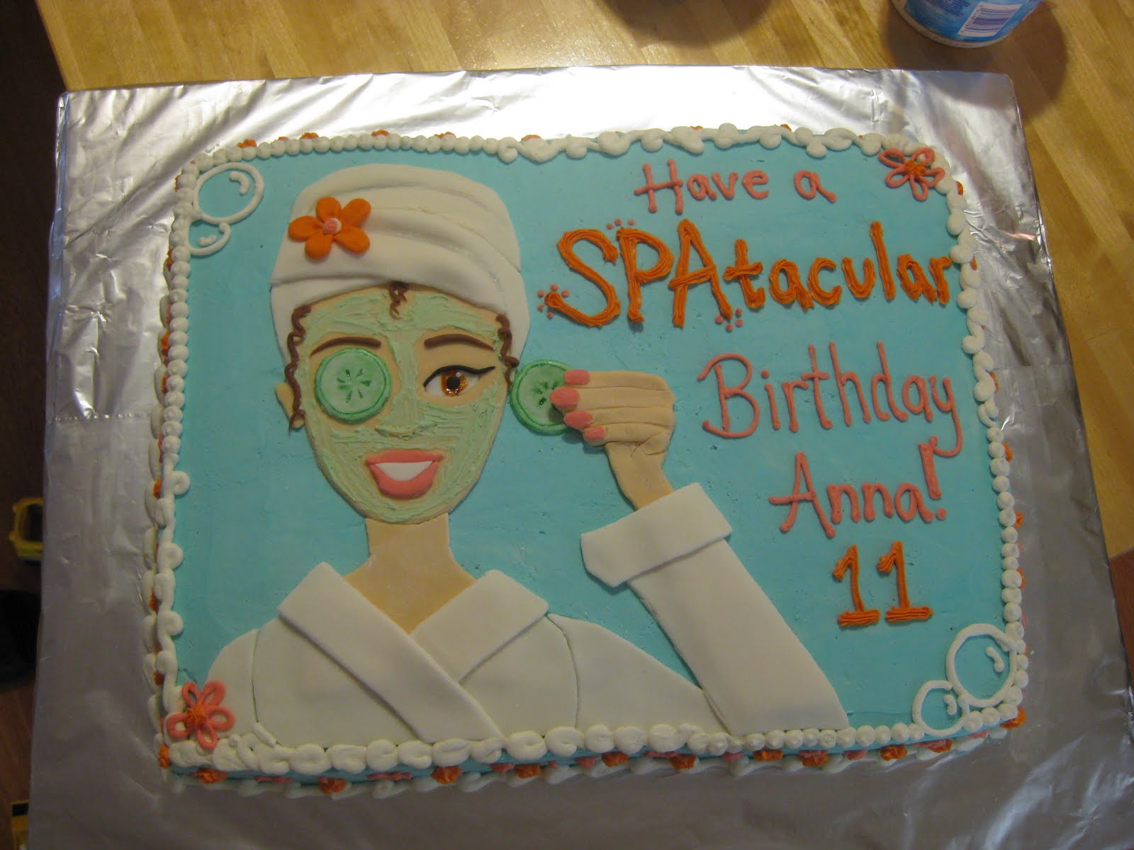 Cake Attempts: Spa Cake