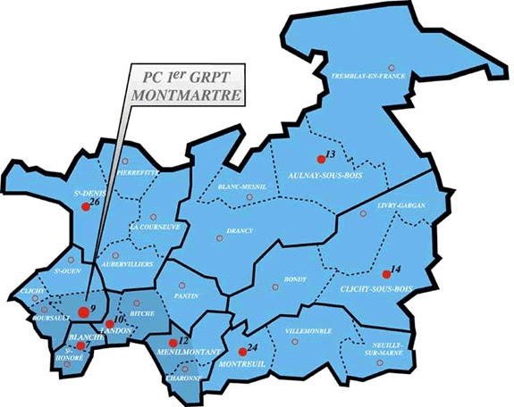 Sapeur Pompier, une passion: Le 1er groupement de la BSPP