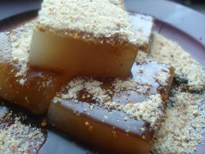 Japanese Recipes in U.S. Kitchens: Kudzu Mochi Modoki - Arrowroot Mochi ...