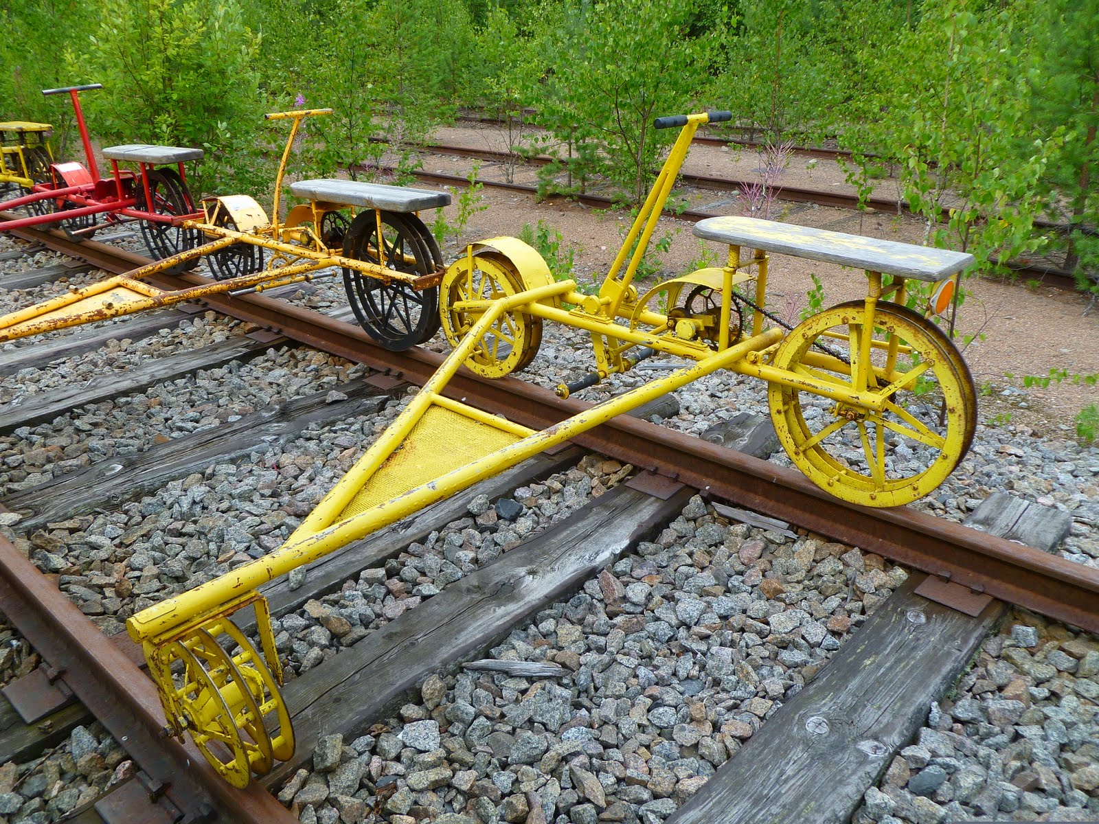 Home is behind, the world ahead: Draisine