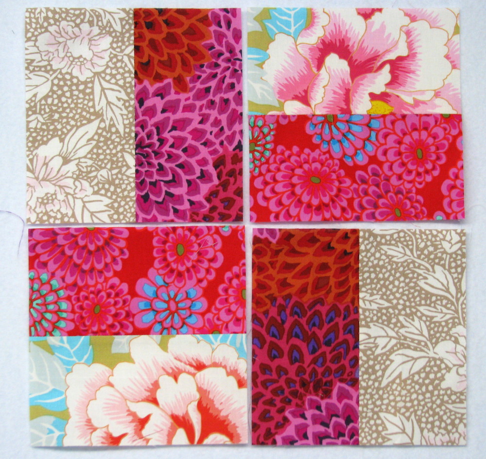 Exuberant Color : 2 Rectangle squares tutorial