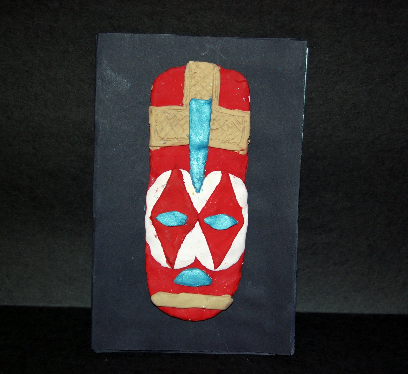 Mrs. Art Teacher!: Polymer clay masks