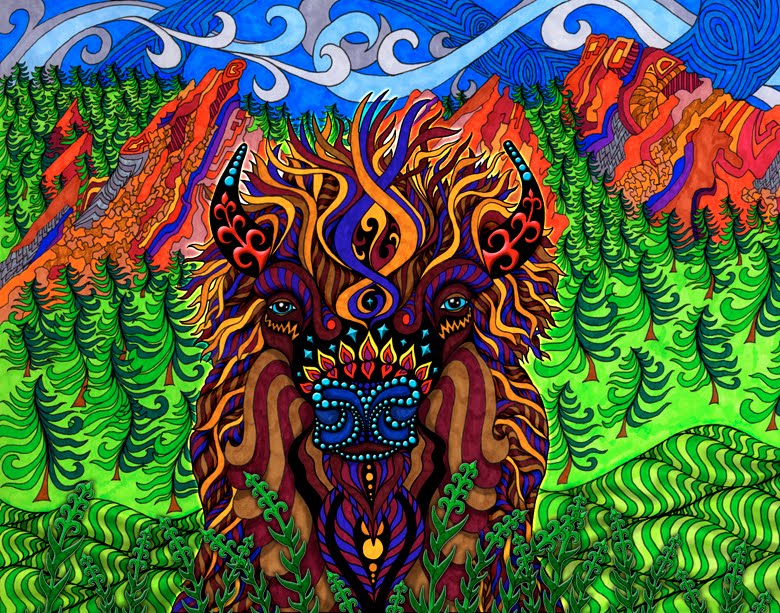 Mrs. Art Teacher!: rhythm and movement landscape