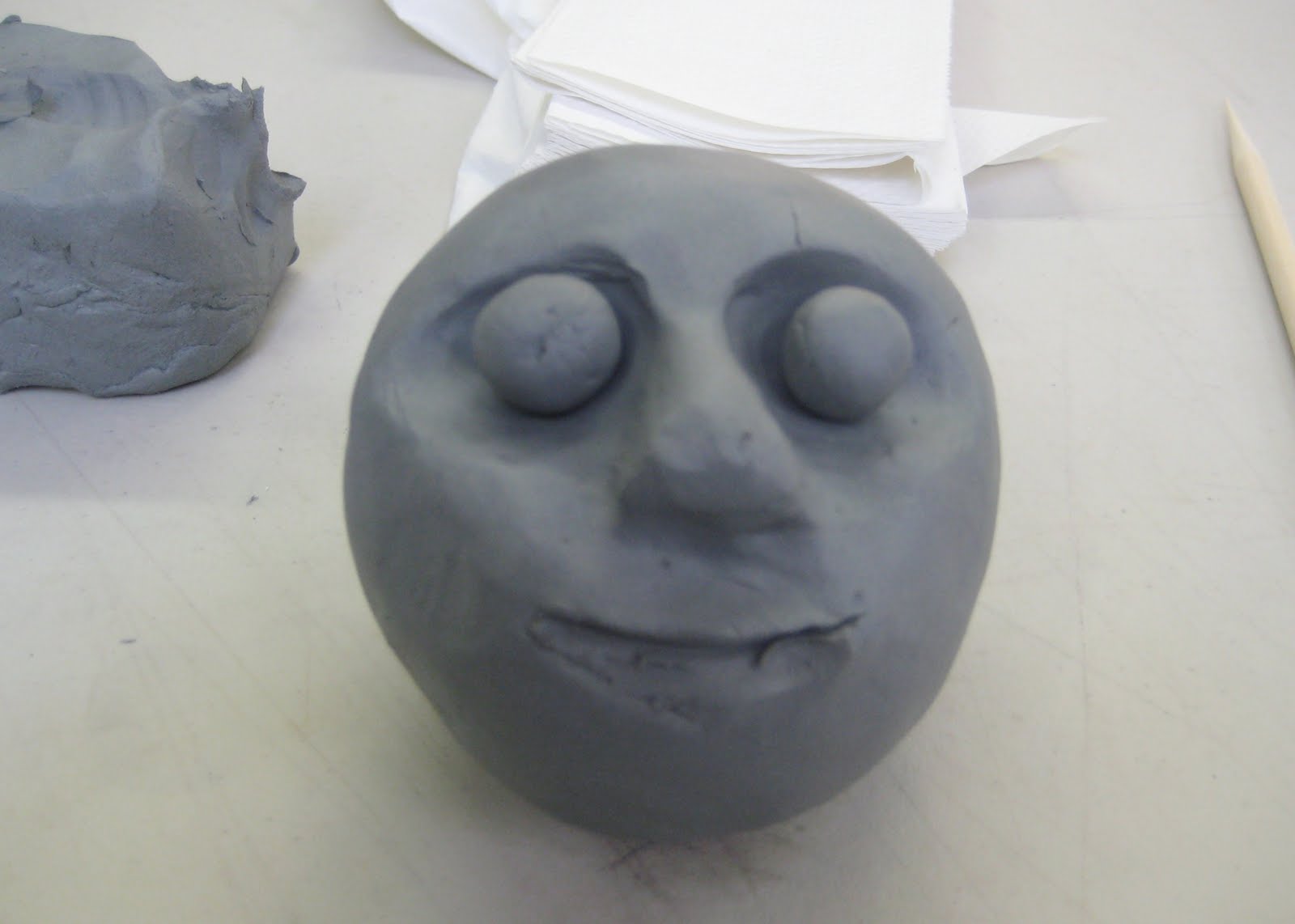 Mrs. Art Teacher!: clay faces