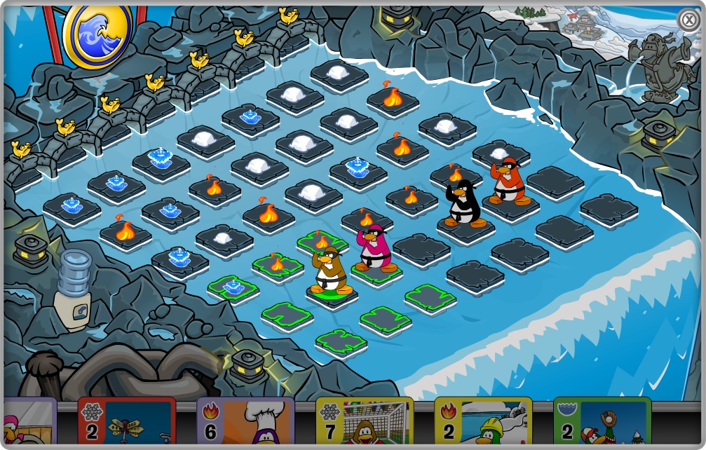 -Club Penguin-: Card-Jitsu Agua En Batalla