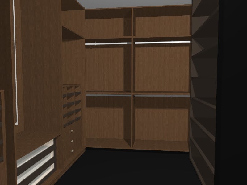 Drea's Portfolio: Closet Design Renders