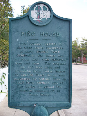 HISTORICAL BATON ROUGE: Pino House, c1823
