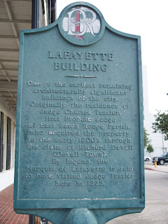 HISTORICAL BATON ROUGE: "The Lafayette Buildings" - Judge Charles R ...