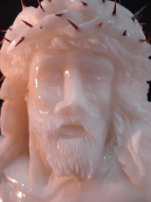 JOYAS DE TAGUA: CRISTO ELABORADO EN TAGUA,TALLADO A MANO.