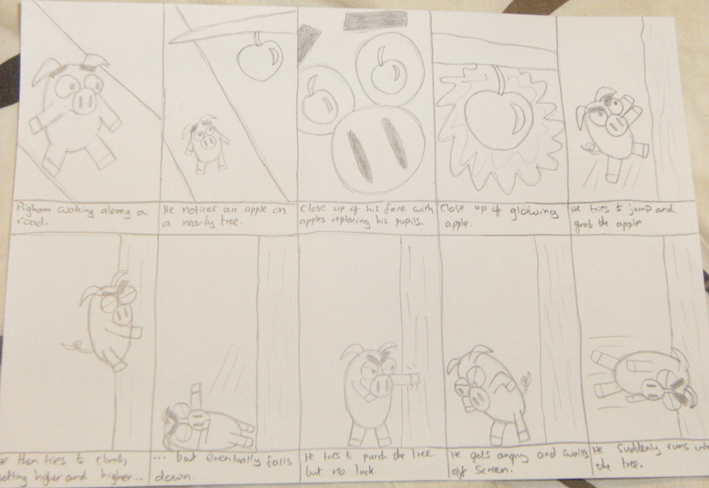 3D Character Animation: Storyboard