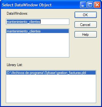 IronPython y Sybase DataWindow .NET, en SharpDevelop, y 2.