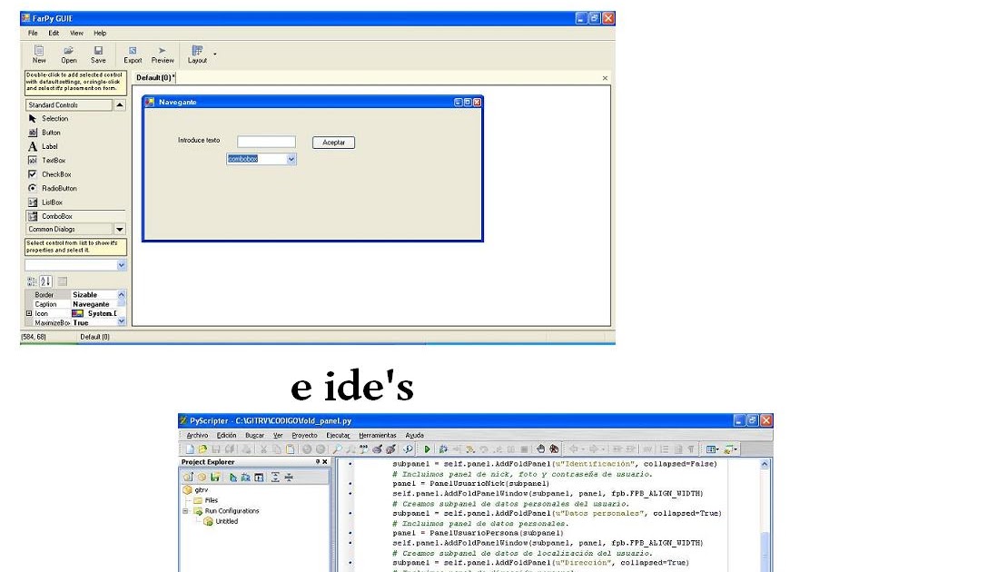El viaje del navegante: Herramientas (IDE, GUI, EDITOR) para ...