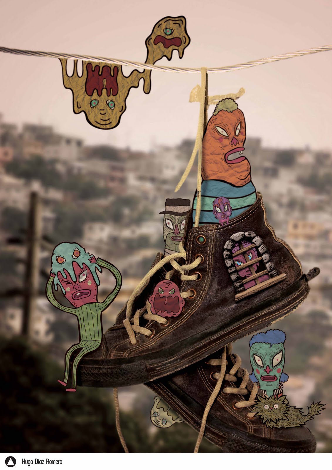 Ilustradores Ecuatorianos: IEC + TMDG : Exposición en trimarchi argentina