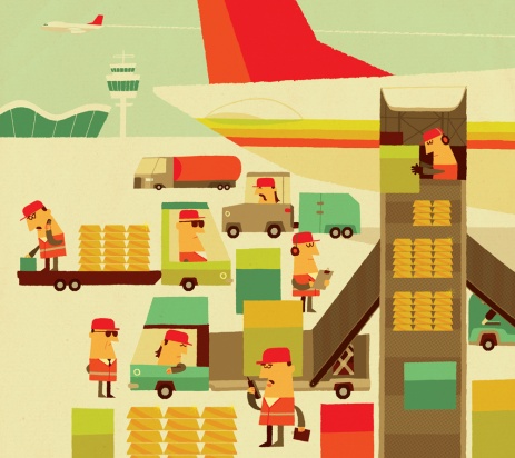 ADC STUDIO: MONOCLE 插畫家《 Adrian Johnson
