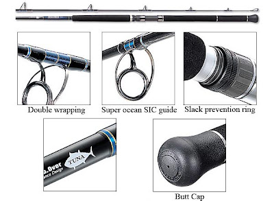 Under Water Fishing Tackle: ROD DAIWA SALTIGA SG-TUNA 85