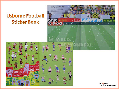 World of Wonders: Usborne Football Sticker Book