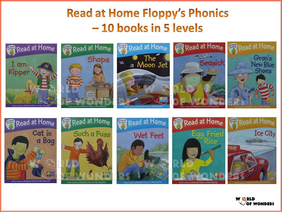 World of Wonders: Read at Home Floppy Phonics Collection (10 books in 5 ...