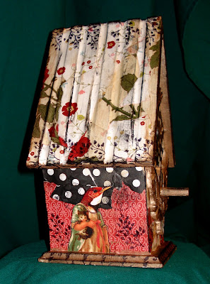 Sarah Ogren : Crazy Birdhouse Collage