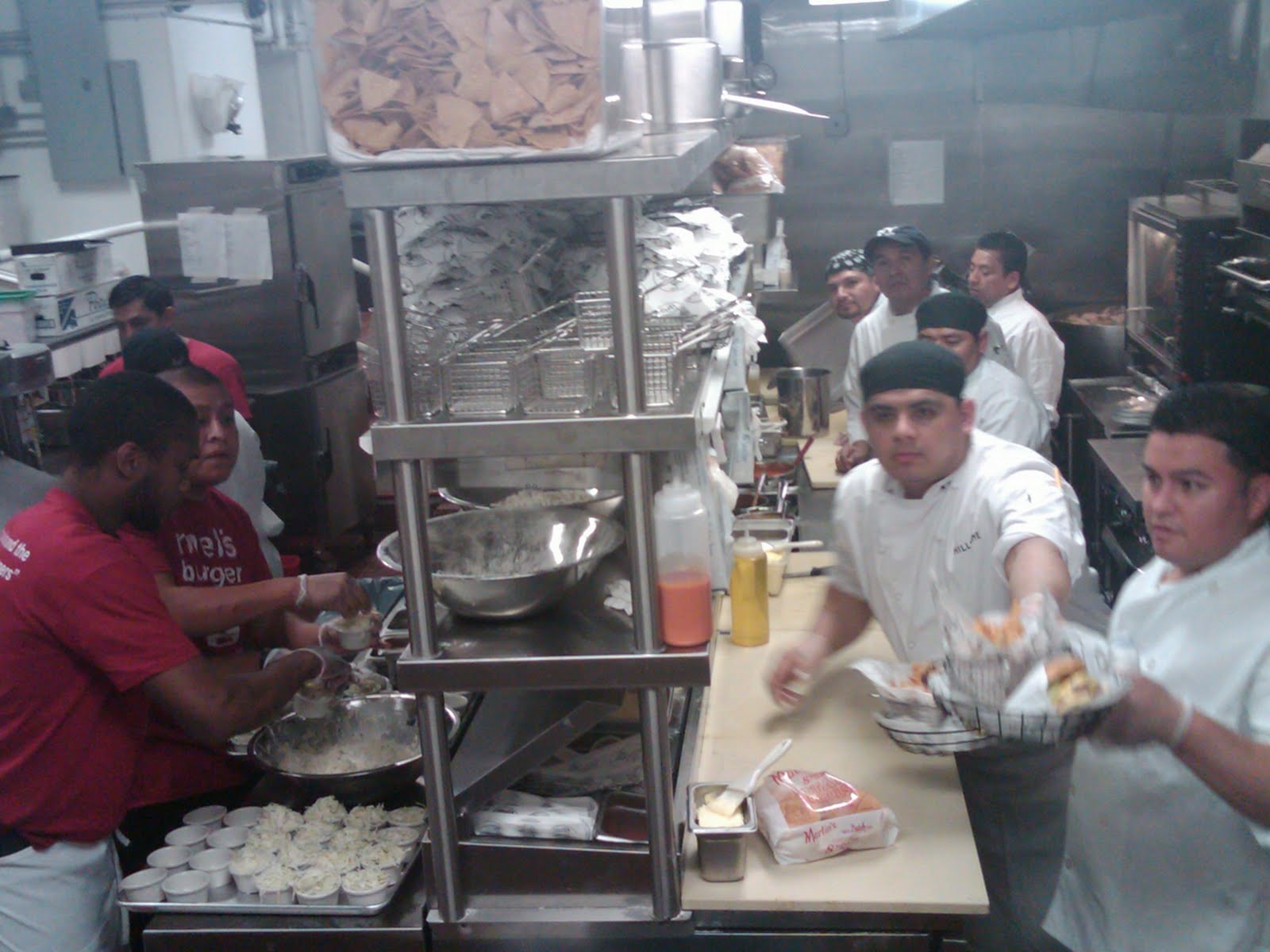 Spunky Schmoozer: Burgers, Onion Rings and Spiked Shakes...OH MY!!!!!