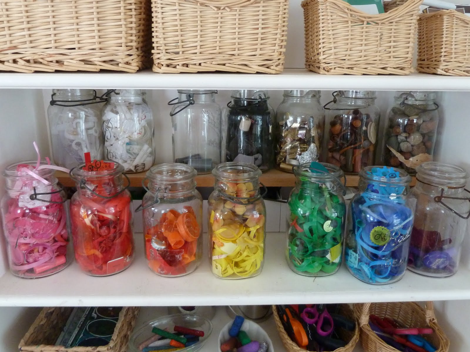 In the purple house: In the studio: beautiful stuff