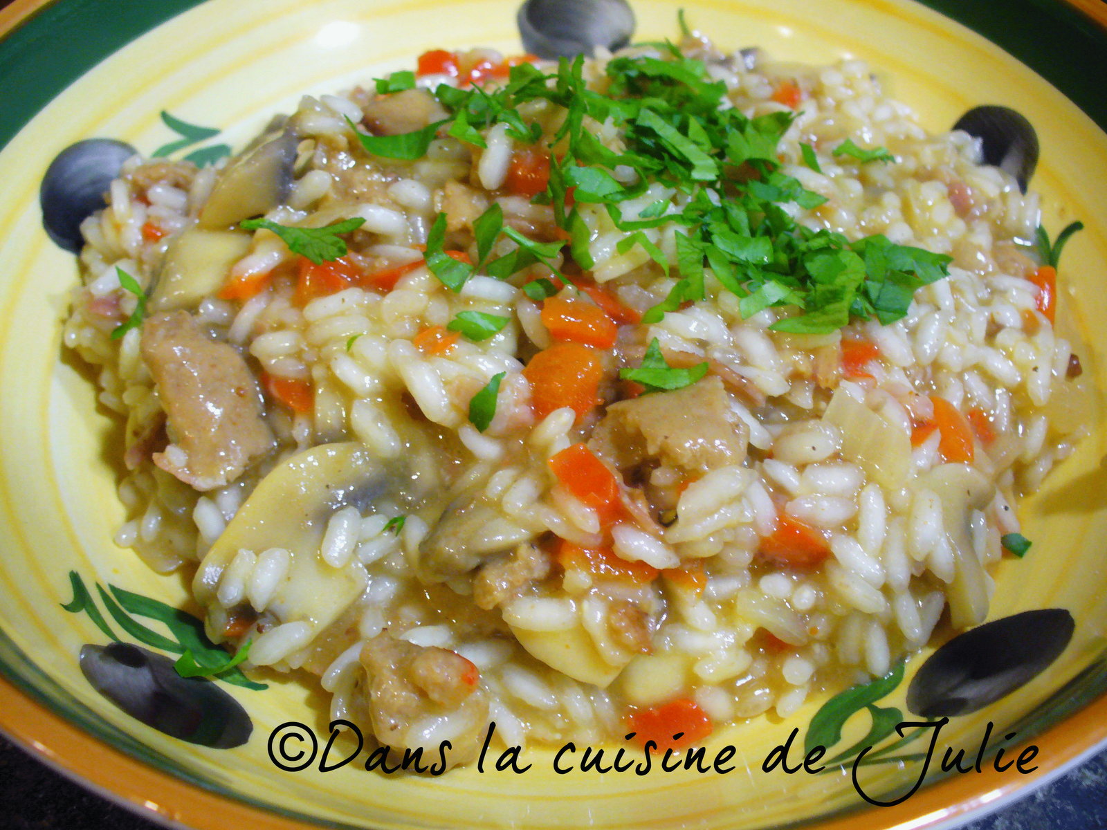 DANS LA CUISINE DE JULIE: Risotto incomparable