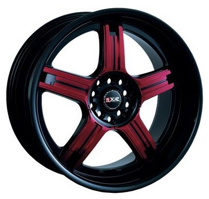 Moto Metal 951: Black Red Rims