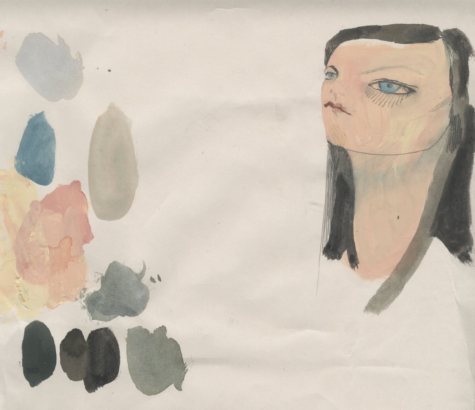 Sarah Maycock: silly self portraits