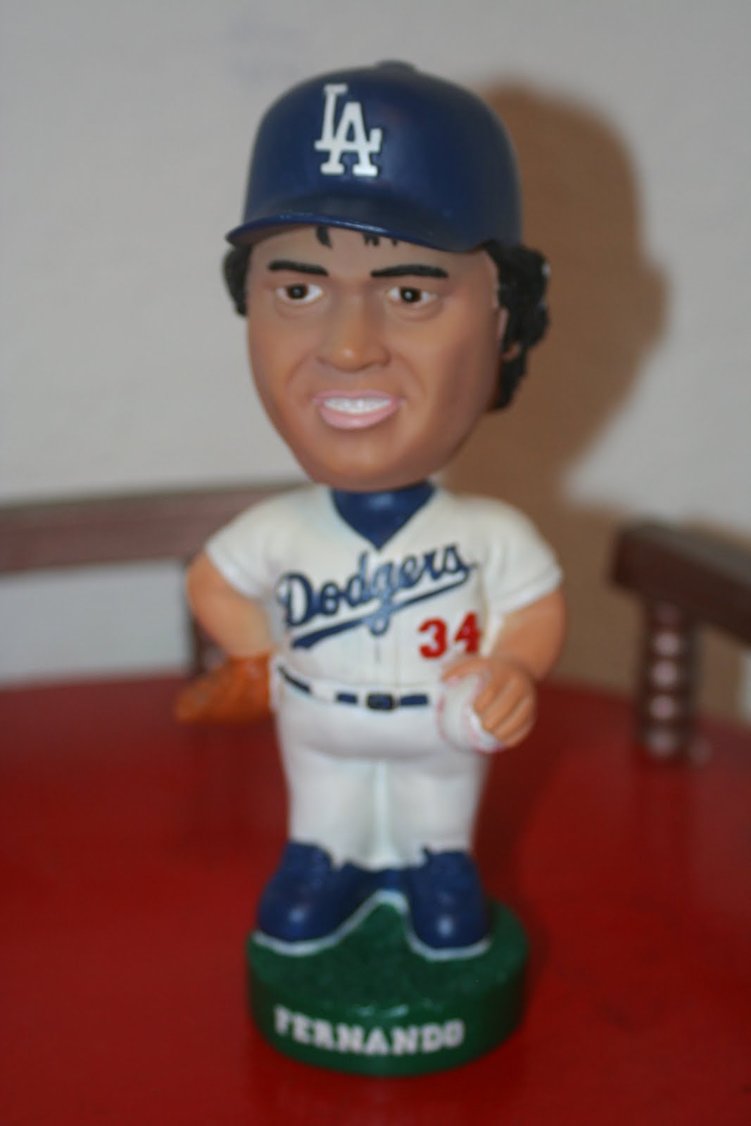 Dodgerbobble: Bobblehead of the Day: 2001 Fernando Valenzuela
