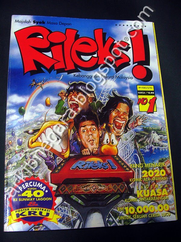 Kids nowdays still layan this majalah?