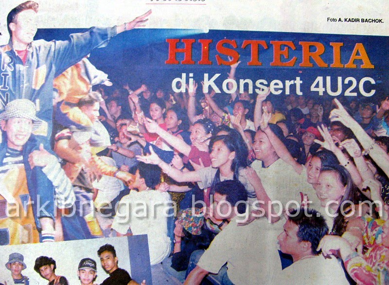Arkib Negara X: Histeria di Konsert 4U2C (1993)