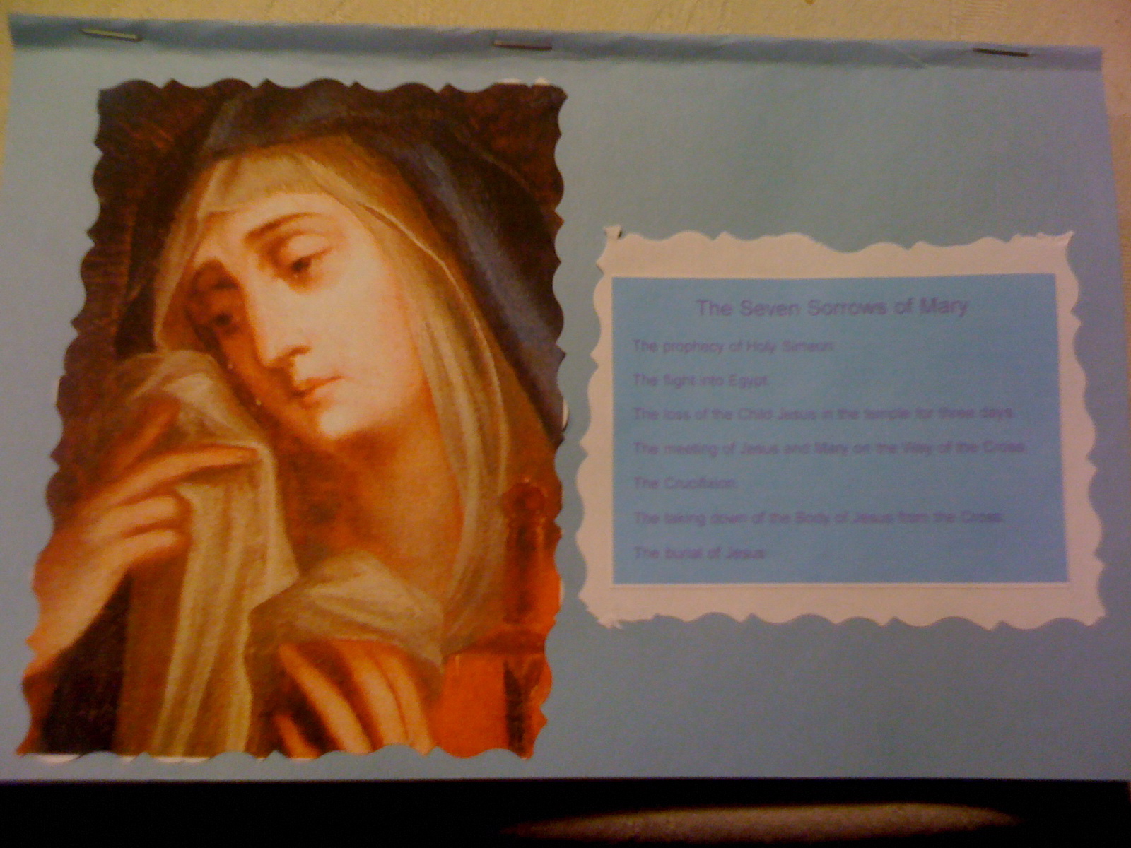 Family At The Foot Of The Cross: Our Lady of Sorrows