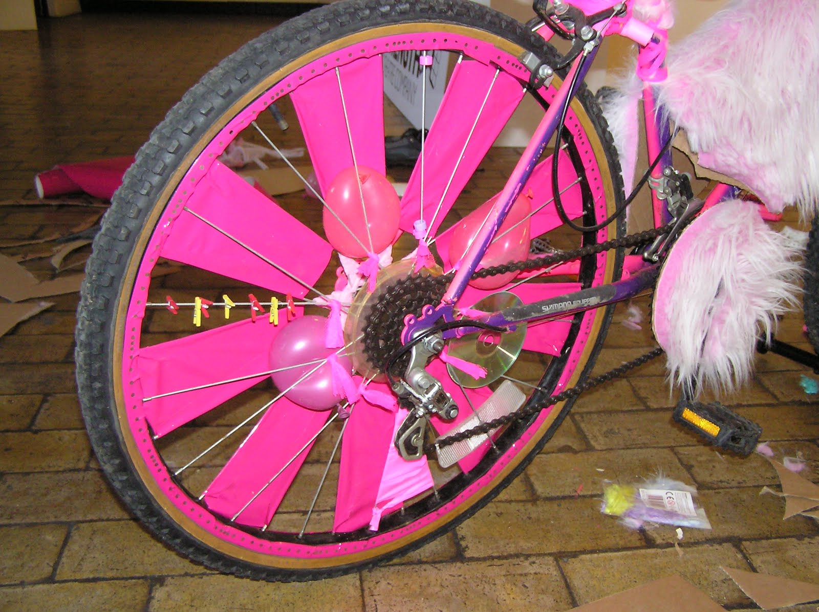 My First Bicycle School of Art: Scraper Wheels