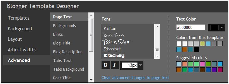 Today's Fabulous Finds: New Fonts in Blogger