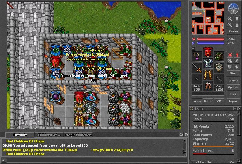 Ultra Games 2000: Tibia