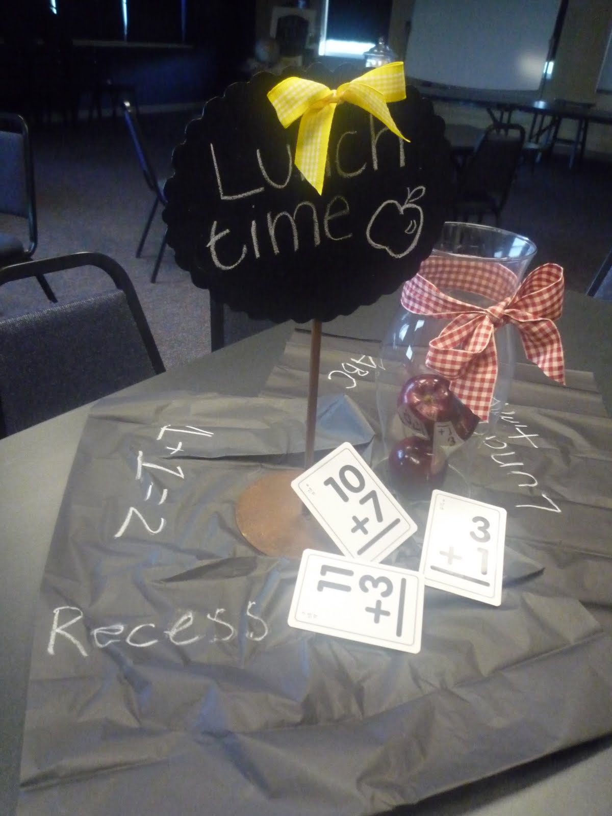 Whisk, Nurture, Arrange: Back To School Table Decorating Ideas