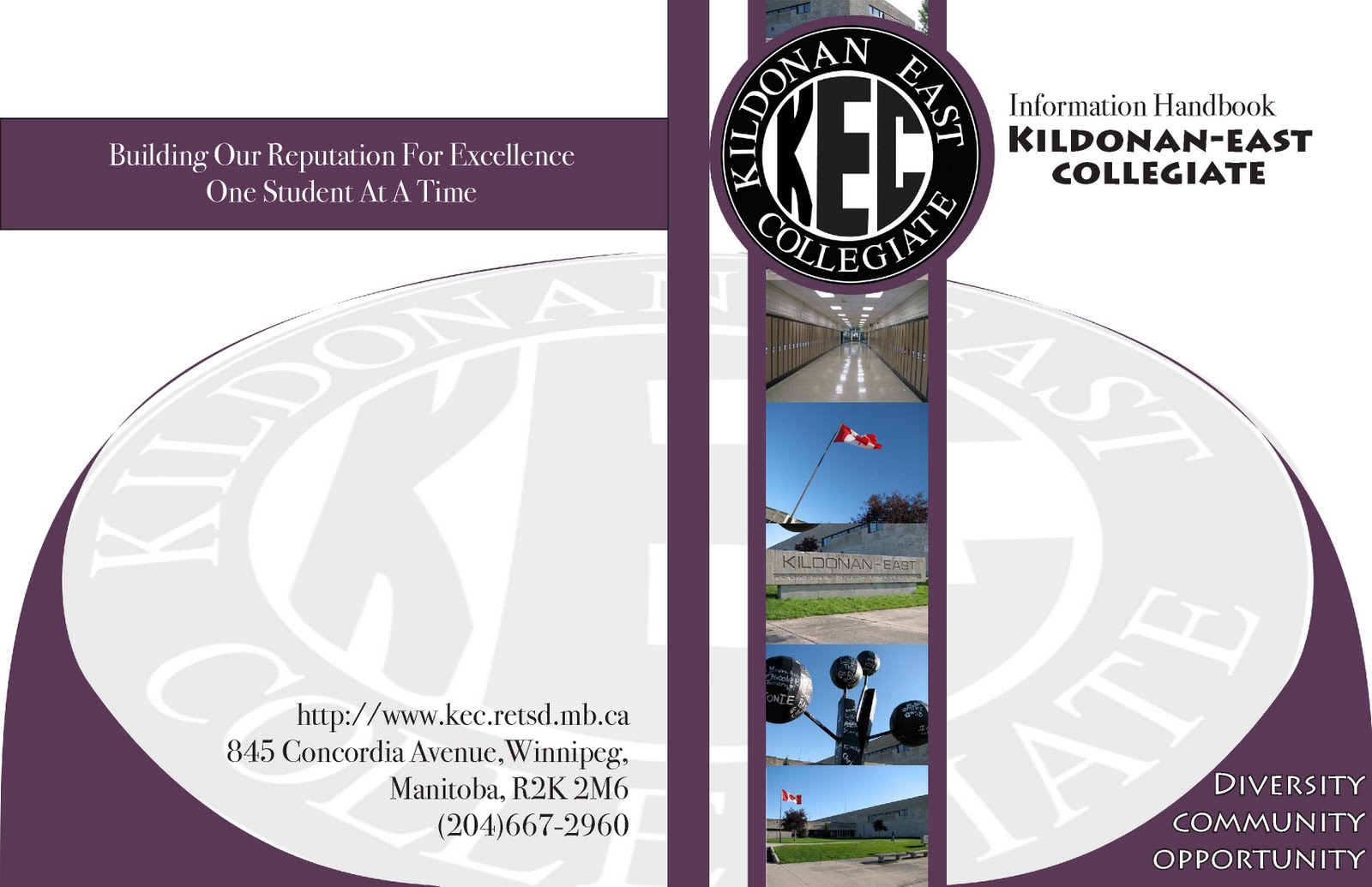 GoldenbergR: KEC Information Handbook Design