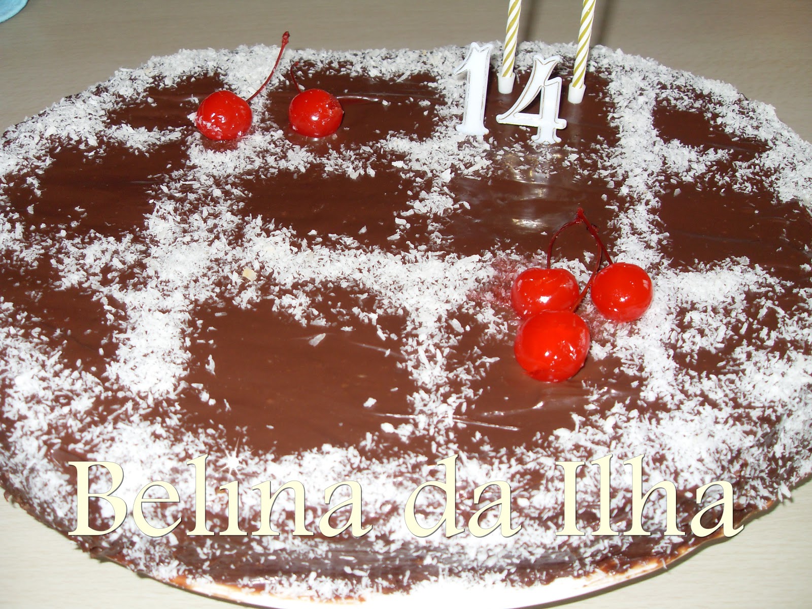 Belina da Ilha: Bolo de aniversário do meu filho