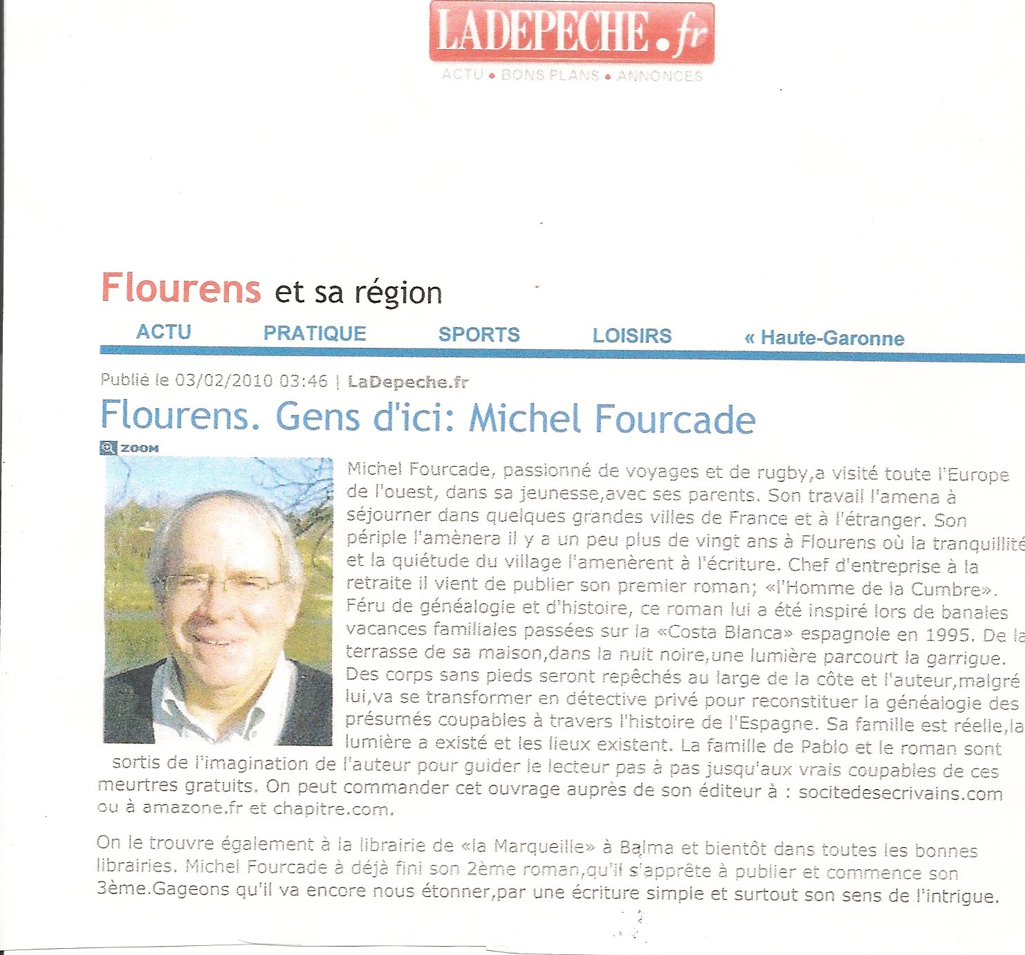 MICHEL FOURCADE: Livres